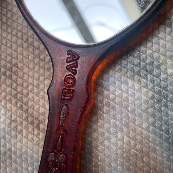 Avon | Accents | Vintage Avon Cameo Vanity Set Includes Mirror Brush ...